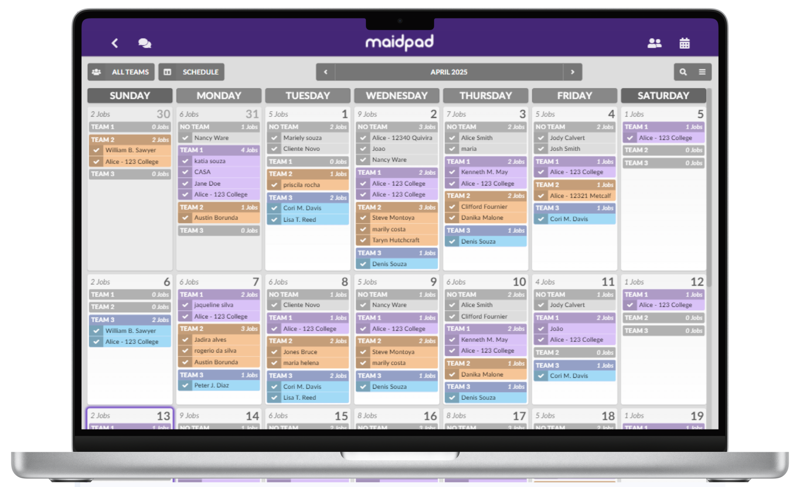 MaidPad - The Ultimate Cleaning Business Manager